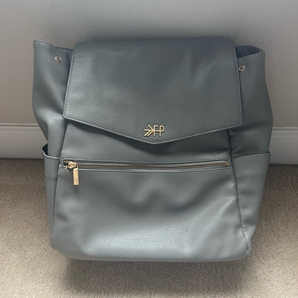 Freshly Picked | Bags | Freshly Picked Diaperbag Backpack Gray Guc ...